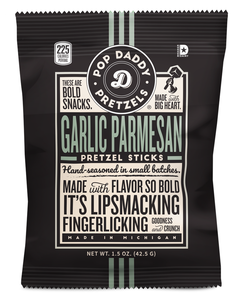 1.5oz pretzels - Garlic Parmesan – Sweet Boutique Gifts